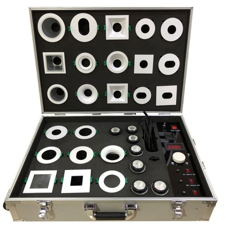 Apollo Sample Suitcase - The Downlight Factory